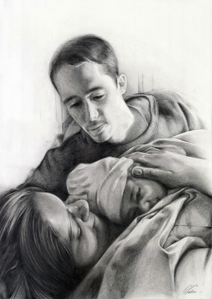 drawing comission | Irish artist Rosemary Fallon